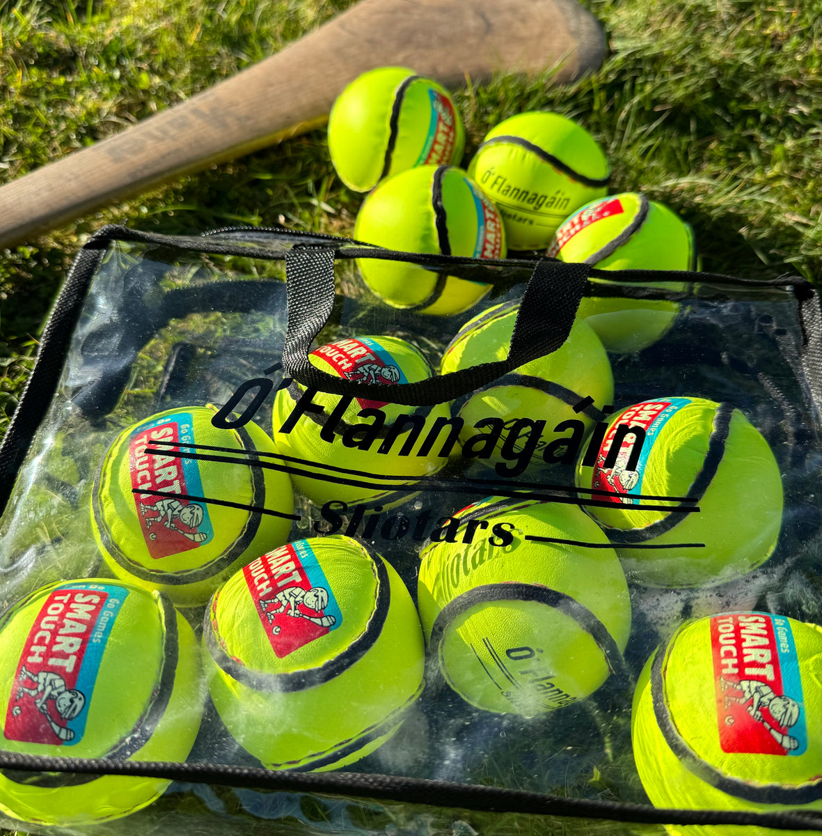 Luminous Yellow Smart Touch Sliotar 12-Pack – Ó’ Flannagáin Sliotars