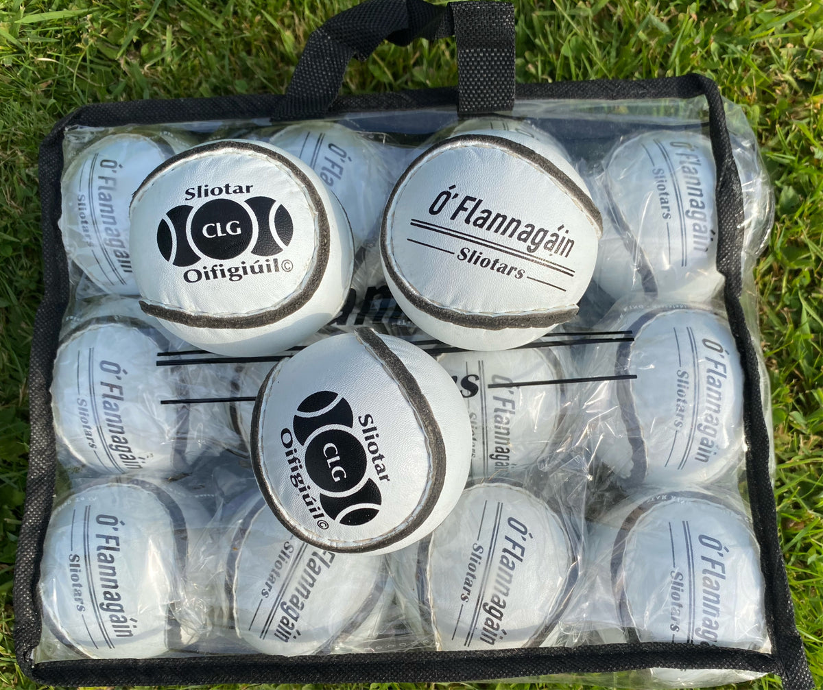 Size 4 Sliotars 12-Pack Championship – Ó’ Flannagáin Sliotars